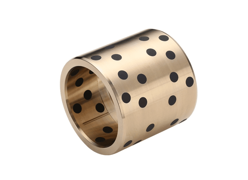 Self-Lubricated Material Graphite Impregnated Brass Bushing