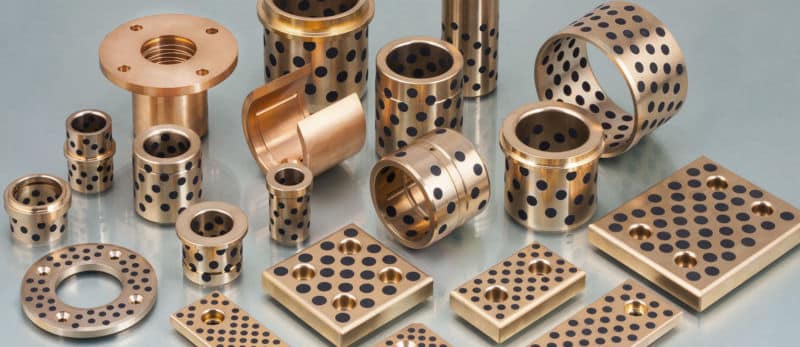 Self-lubricated Bronze, Oilless Washer, Plugged Graphite!