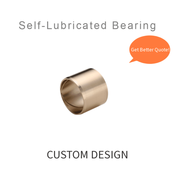 Solid Bronze Bushing - Straight or Flanged Bushings