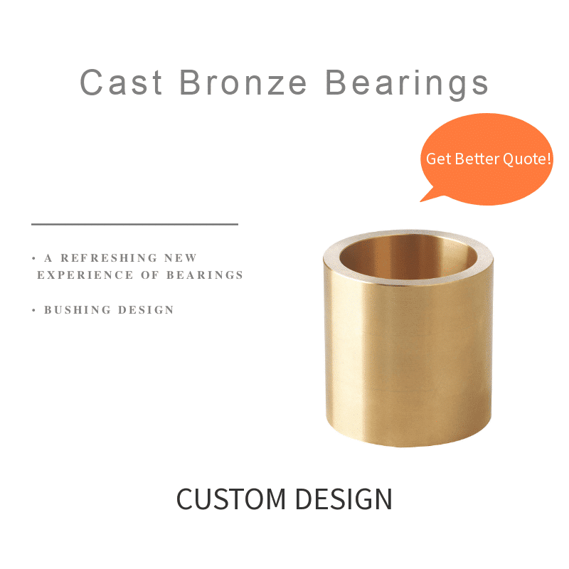 Cast Bronze Bushings - Plain Grooved Bronze Manufacturing