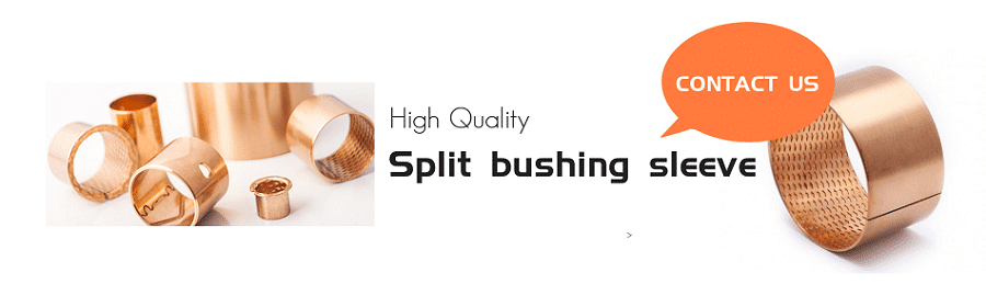 Bronze CuSn8 | Self-Lubrication Pockets | Bushing Order Online!