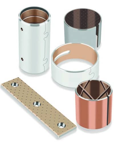 Bi-metal Bushing | Steel Backed Bronze Bushing | Split Type