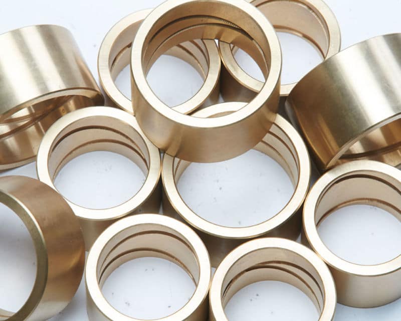 CNC Bronze Bushing | CuSn5Pb5Zn5 Material | Custom Size!