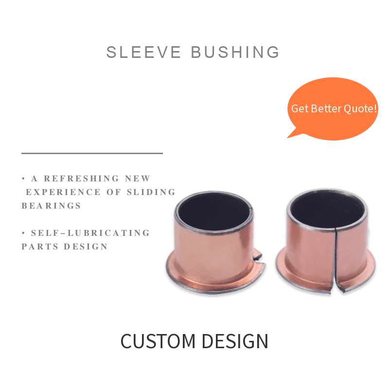 Cylindrical Bushing | Steel Backed | Order in Metric Size!