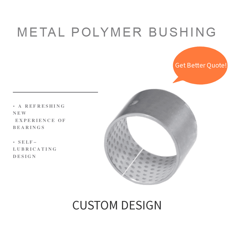Metal Polymer Bushing Straight Size | Find Your Bearings!