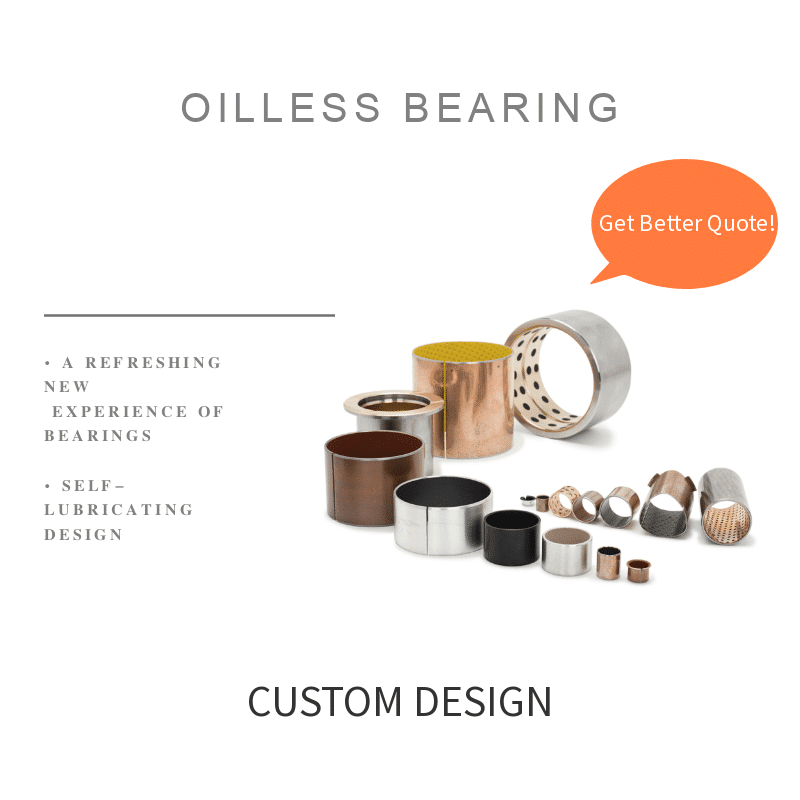 Oilless Bearing - Self-lubricating Bronze - Custom Size