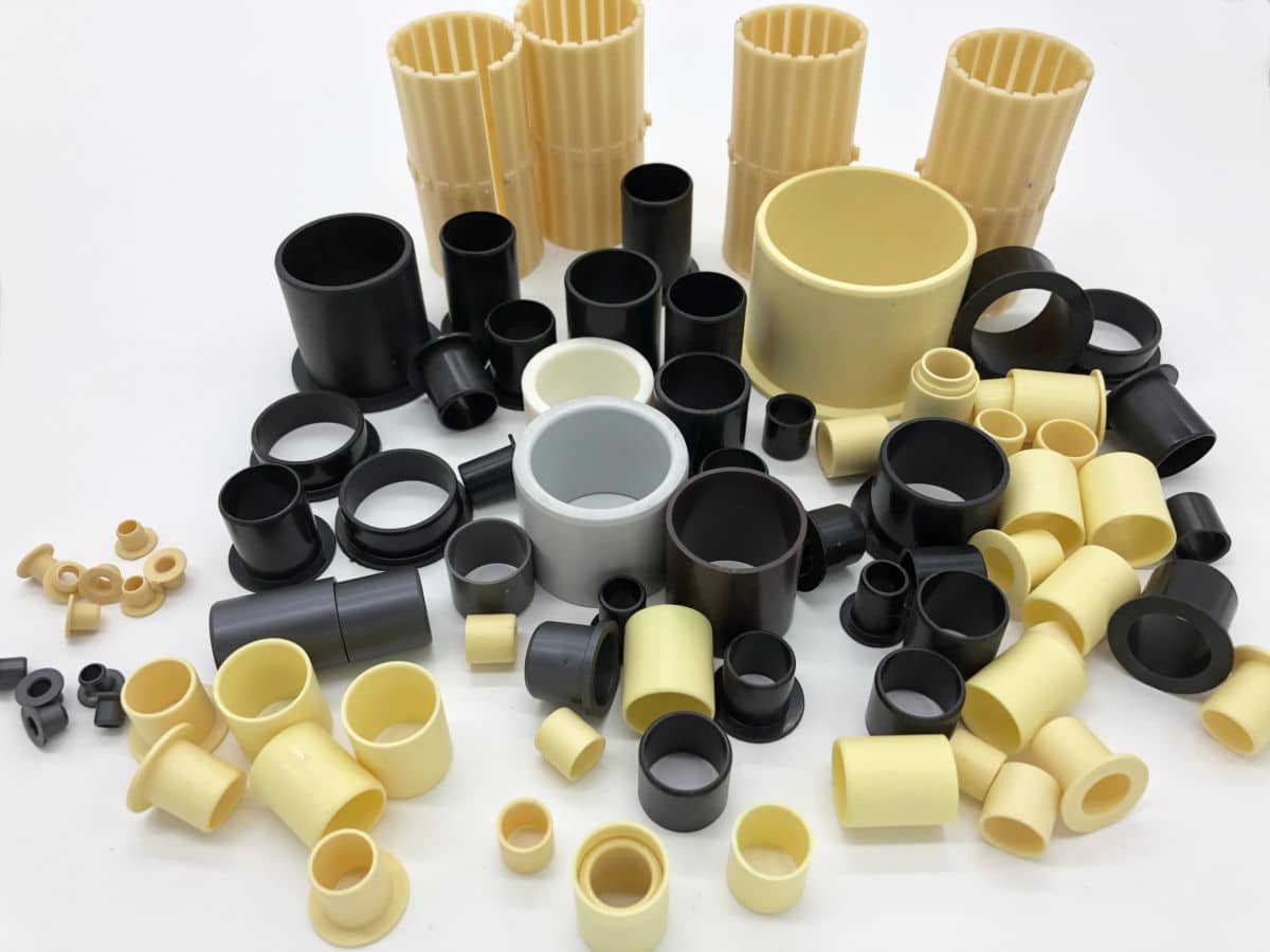 Plain Bearing Type Sleeve - Low Friction Plastic - Bronzelube
