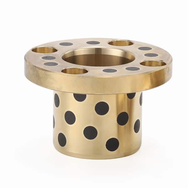 Flanged Bushings - Metric - Copper - Graphite Embedded