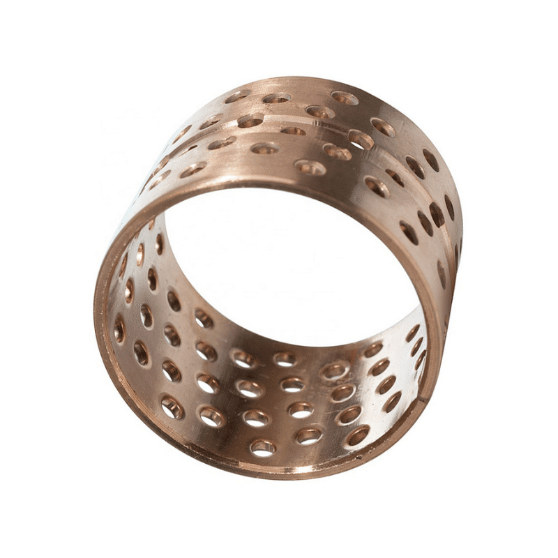 Flanged Bushings - CuSn8 Material - Bronze Material