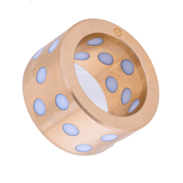 Cast Bronze Bushing with Solid Lubricant Insert - viiplus.com