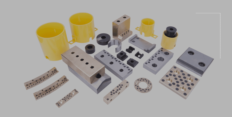 Wear Plate Self-Lubricating | Graphite Plugged | Metric Size