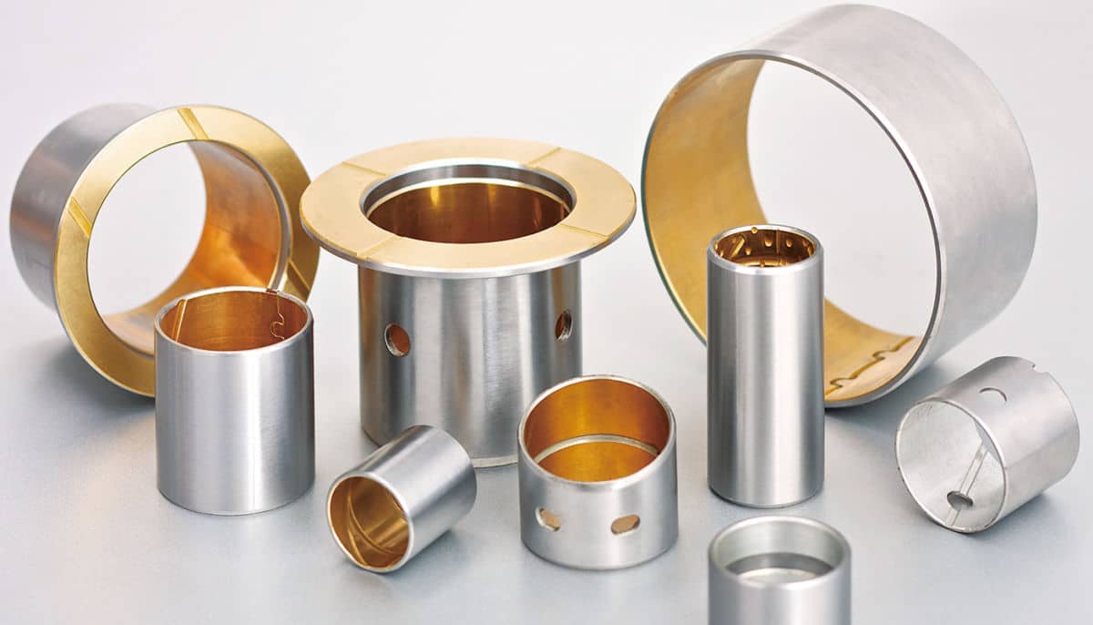Self-Lubricating PTFE & POM Bushes | Metal-Polymer Bearings
