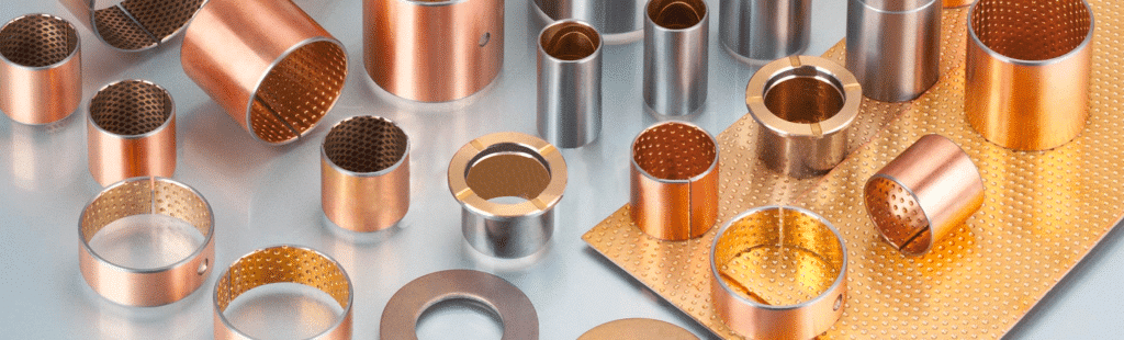 JF800 Bimetallic Thrust Washer - CuPb10Sn10 Bronze Alloy